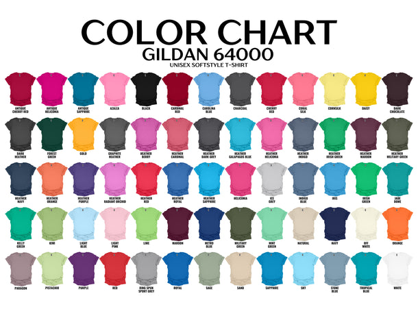 Gildan 64000 – Black | Iris DTF